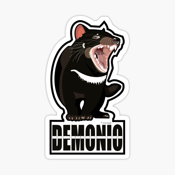 "Tasmanian Devil" Sticker for Sale by Akira-31 | Redbubble