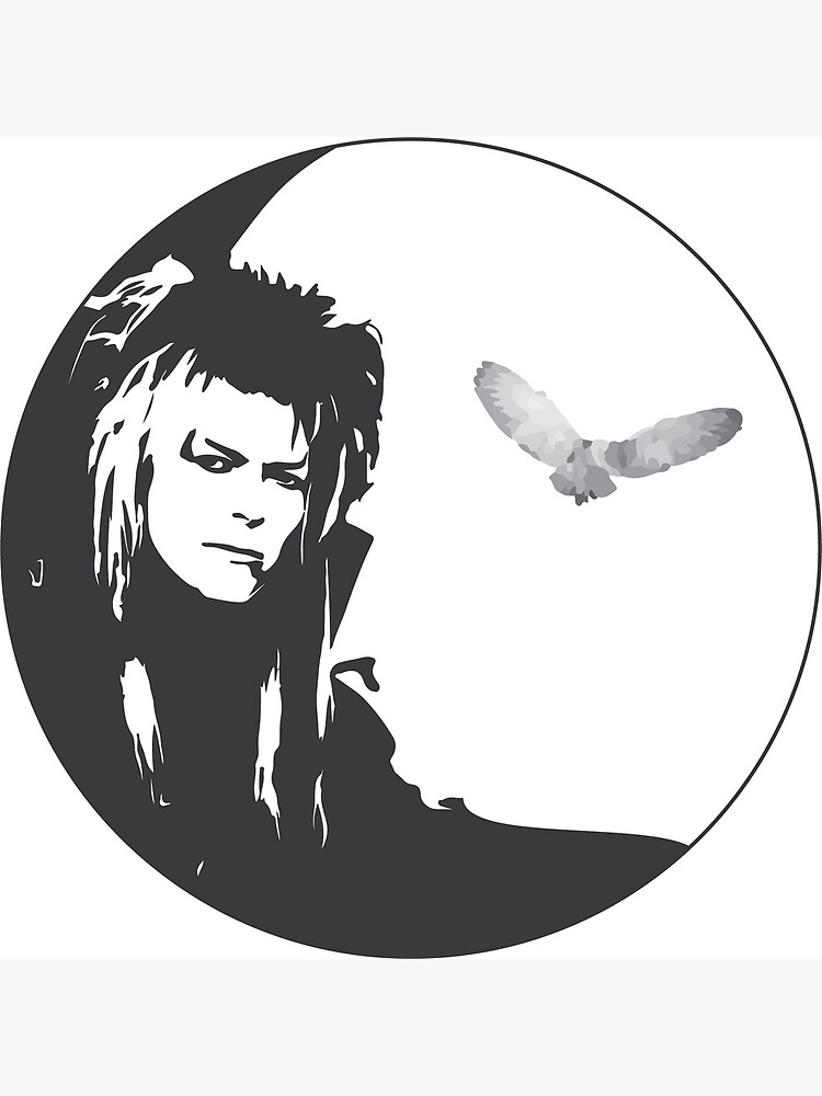 "Homage to Jareth" Art Print for Sale by beardnaked | Redbubble