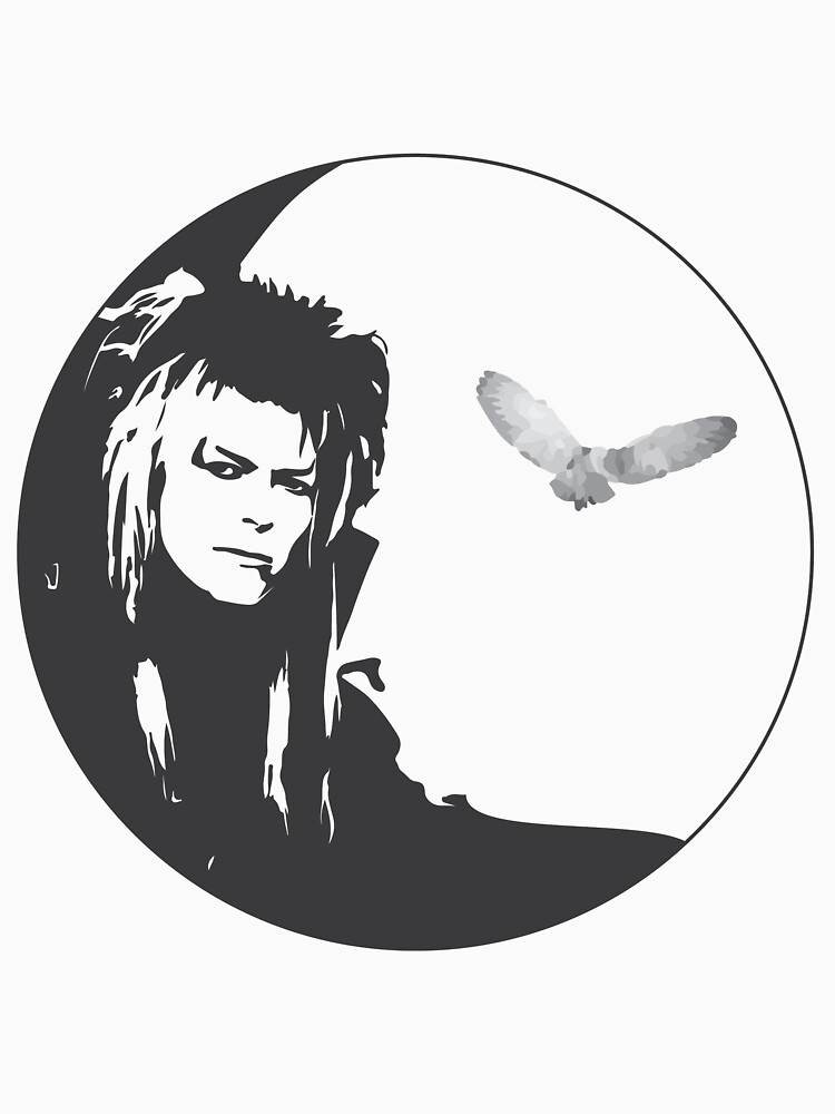 "Homage to Jareth" Essential T-Shirt for Sale by beardnaked | Redbubble