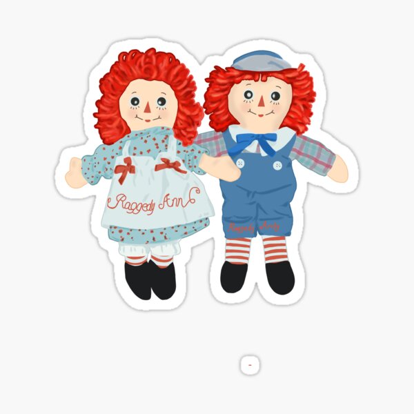 Raggedy Ann Stickers | Redbubble