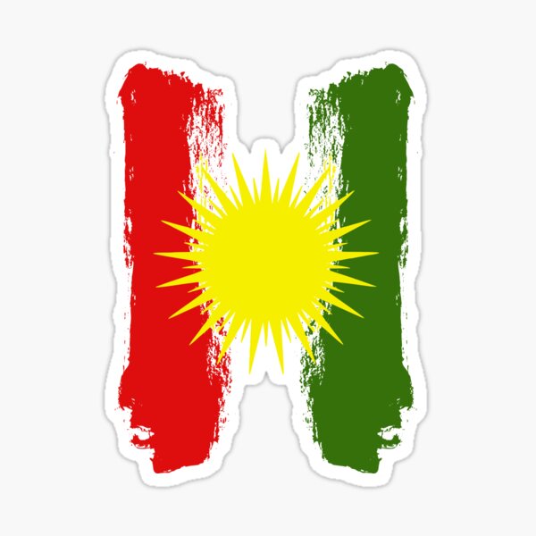 "Kurdistan flag" Sticker by DesignDS | Redbubble