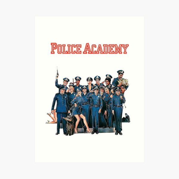 Police Academy Wall Art | Redbubble