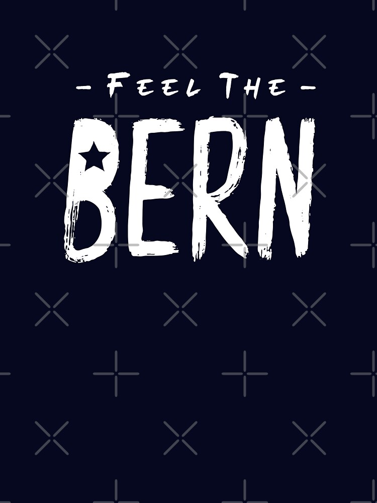 "Feel the Bern" Essential T-Shirt for Sale by BethsdaleArt | Redbubble