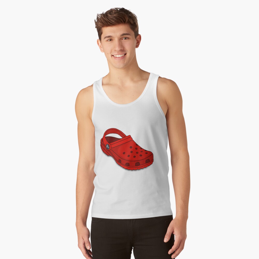 "cartoon crocs - red" Sticker for Sale by MonicaChristine | Redbubble