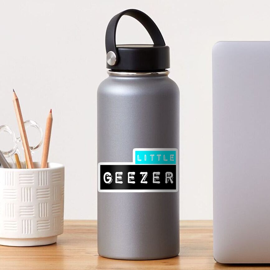 "Little Geezer London Cockney Design for a Londoner Child" Sticker by ...