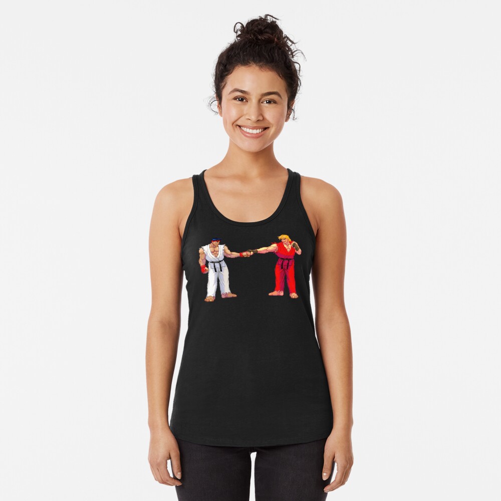 "3rd Strike Ryu and Ken fist bump" Sticker for Sale by TheOTrain | Redbubble