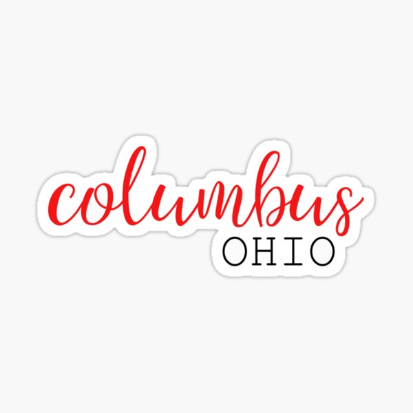 Columbus Stickers | Redbubble