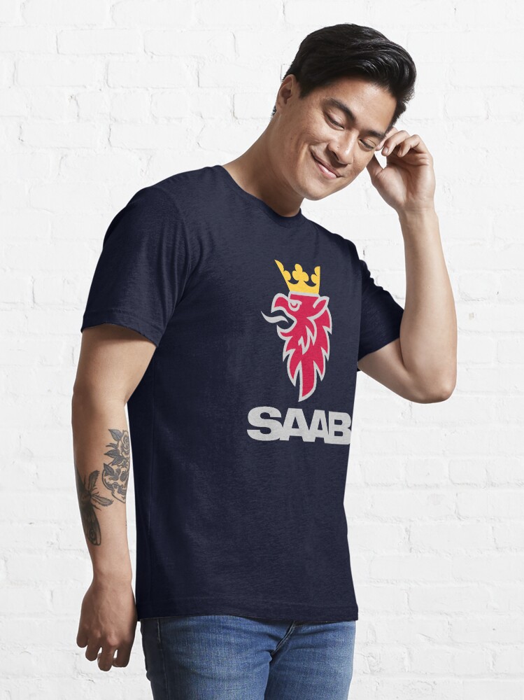 "Saab logo products" Essential T-Shirt for Sale by BeExtreme | Redbubble