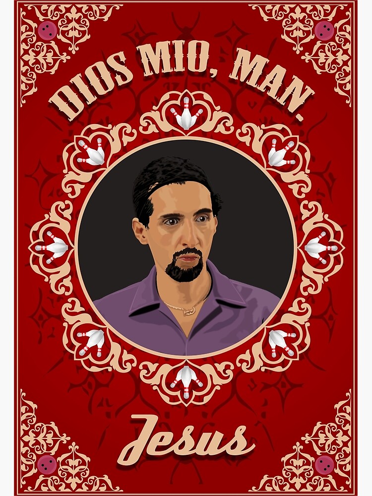 Jesus The Big Lebowski Premium Matte Vertical Poster Designed & Sold By ...