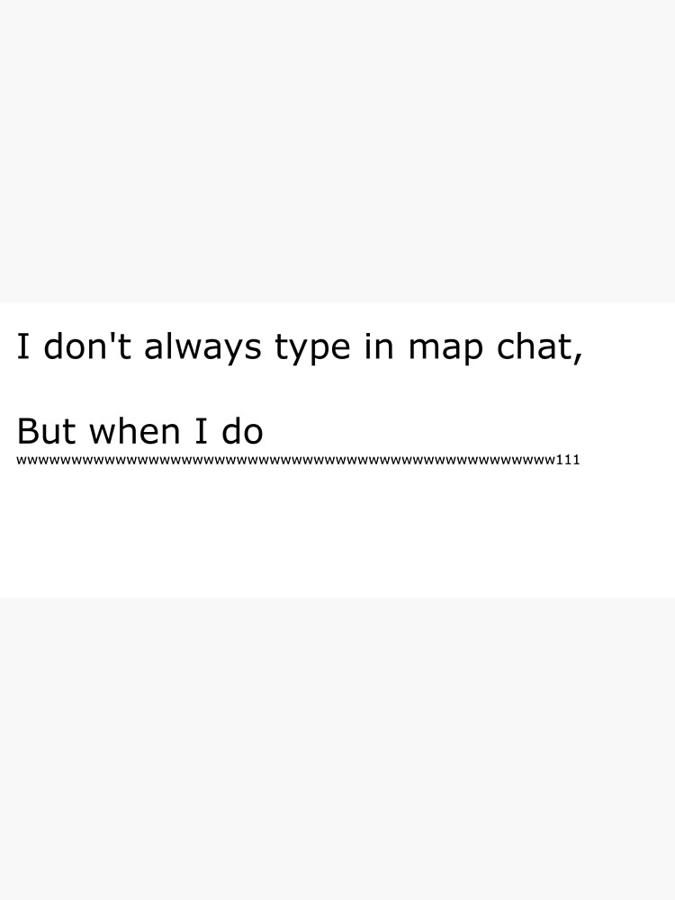 "Map Chat" Poster by Snofpix | Redbubble