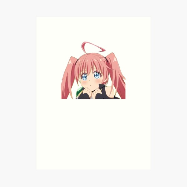 "Milim Nava | Tensei Slime" Art Print by Ellenaia | Redbubble