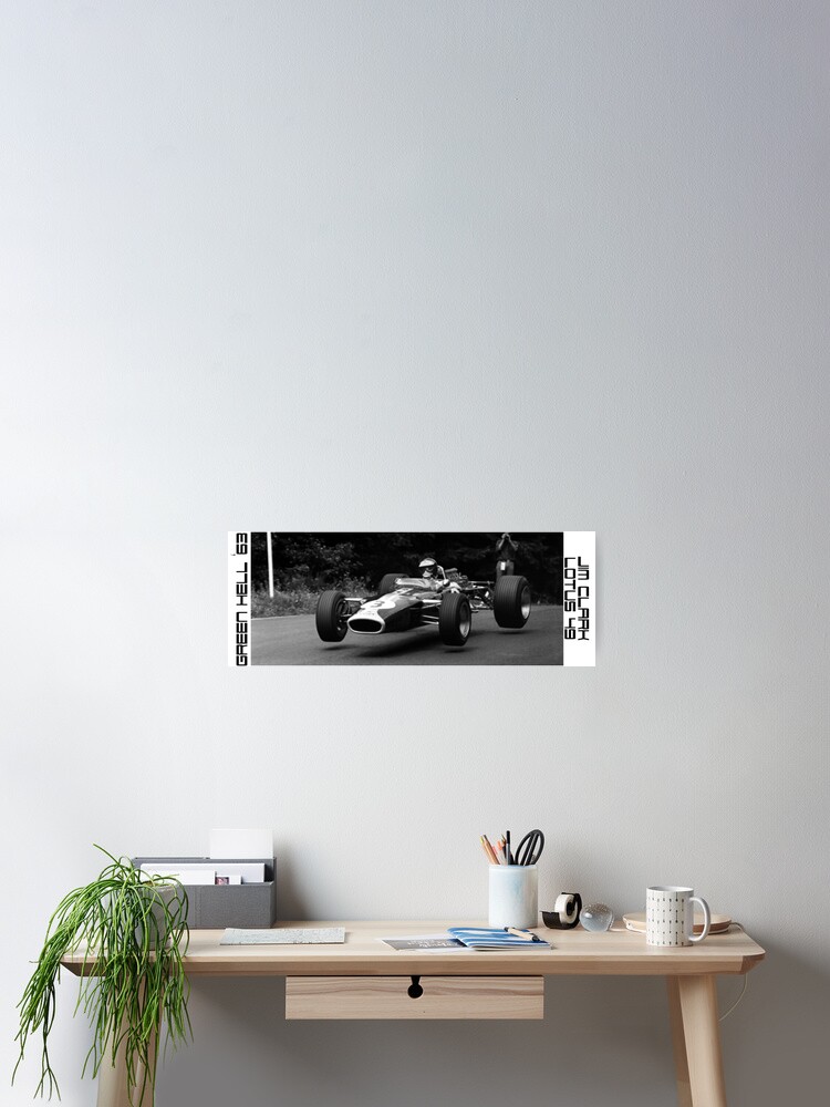 "Green Hell '63" Poster for Sale by tfmotorworks | Redbubble