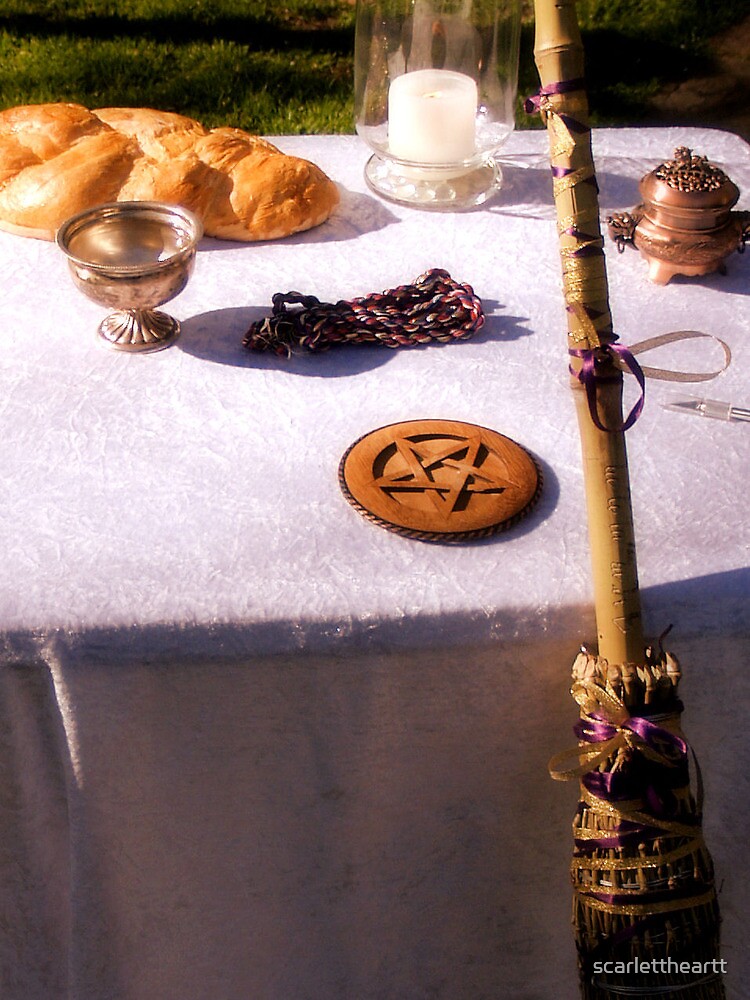 "handfasting altar" by scarlettheartt | Redbubble