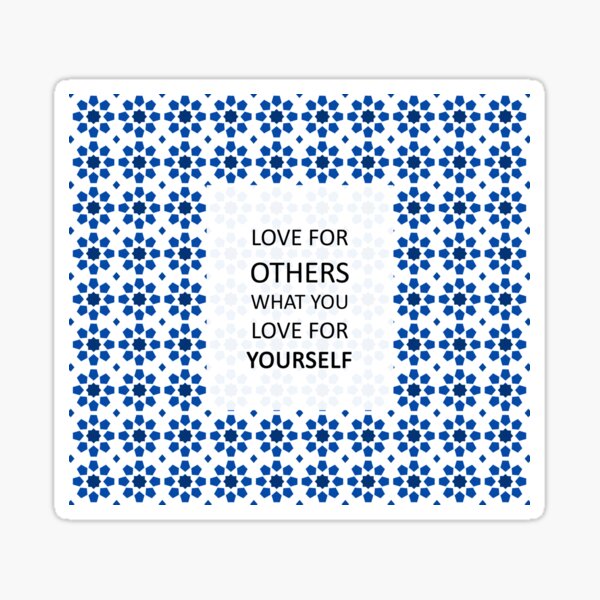 "Love For Others" Sticker by Artypartydesign | Redbubble