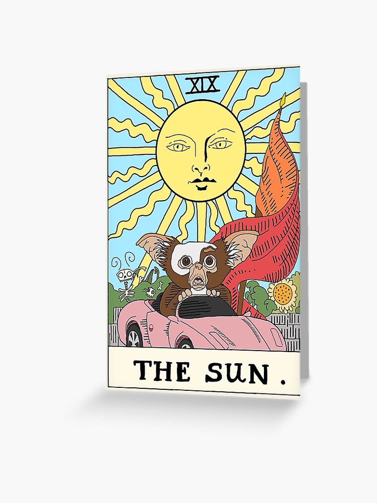 "Horror Arcana - XIX. The Sun (Gremlins)" Greeting Card for Sale by ...