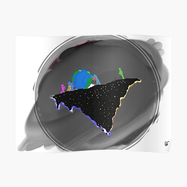 "Uphill Battle" Poster by teshura | Redbubble