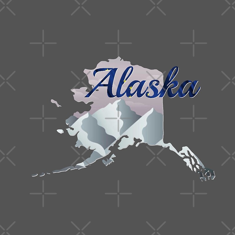 "Alaska State Collection" by FantasySkyArt | Redbubble