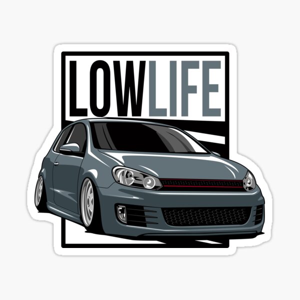 Golf Mk6 Stickers | Redbubble