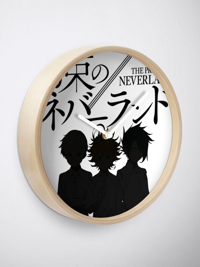 "The Promised Neverland" Clock by Shiromaru | Redbubble