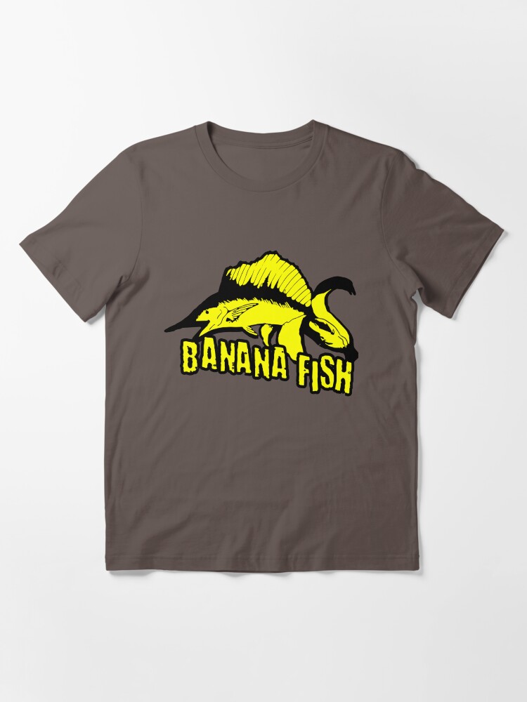 "Banana Fish Logo" T-shirt for Sale by TrashAYart | Redbubble | banana ...