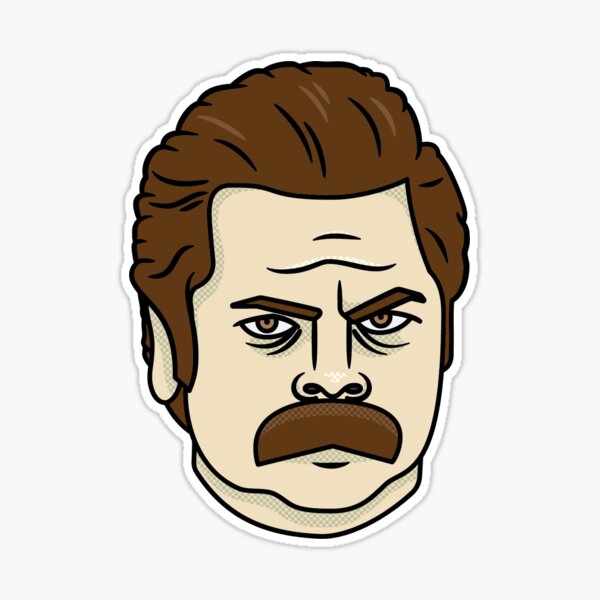 Ron Swanson Tekenfilm