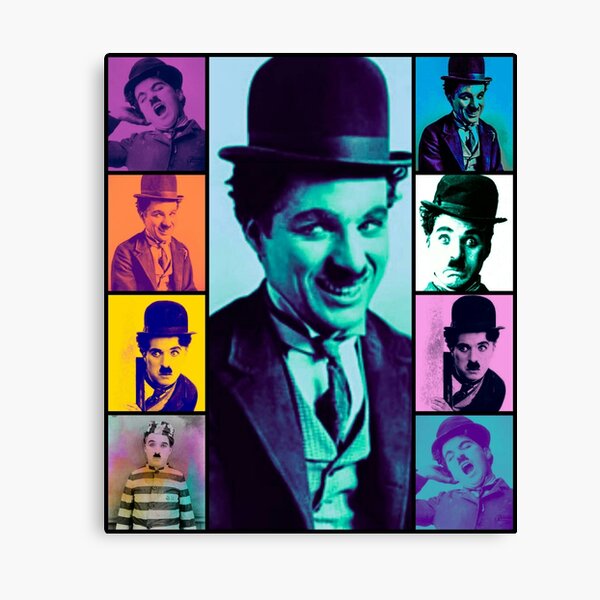 Charlie Chaplin Canvas Prints | Redbubble