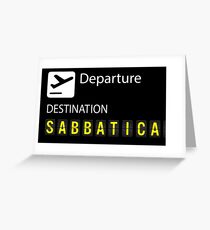 Sabbatical Greeting Cards | Redbubble