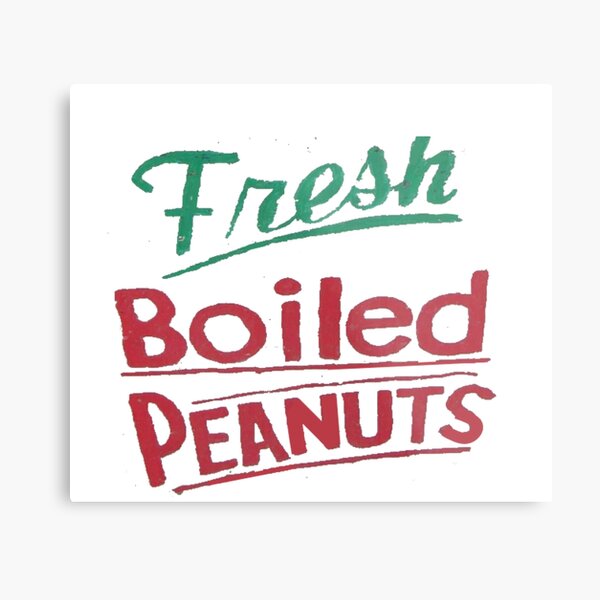 Boiled Peanuts Wall Art | Redbubble