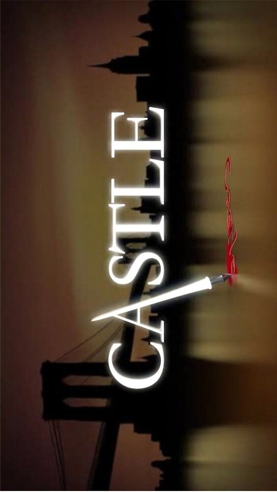 "Castle TV Show Intro Logo" by ValentinoWho | Redbubble