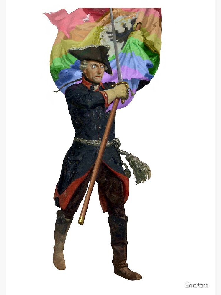 "Frederick the Great Pride Flag" Canvas Print for Sale by Ematam ...