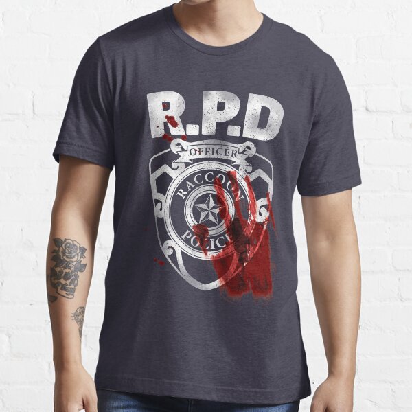 "Raccoon City PD" T-shirt for Sale by RafaRodrix | Redbubble | resident ...