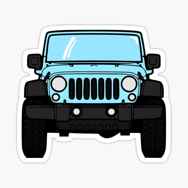 Jeep Stickers | Redbubble