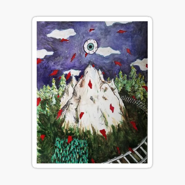 "Watch Out" Sticker for Sale by SimonLimon | Redbubble