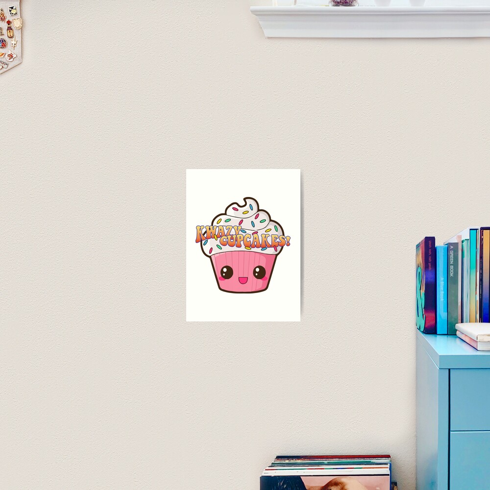 "Kwazy Cupcakes" Art Print for Sale by shaylikipnis | Redbubble