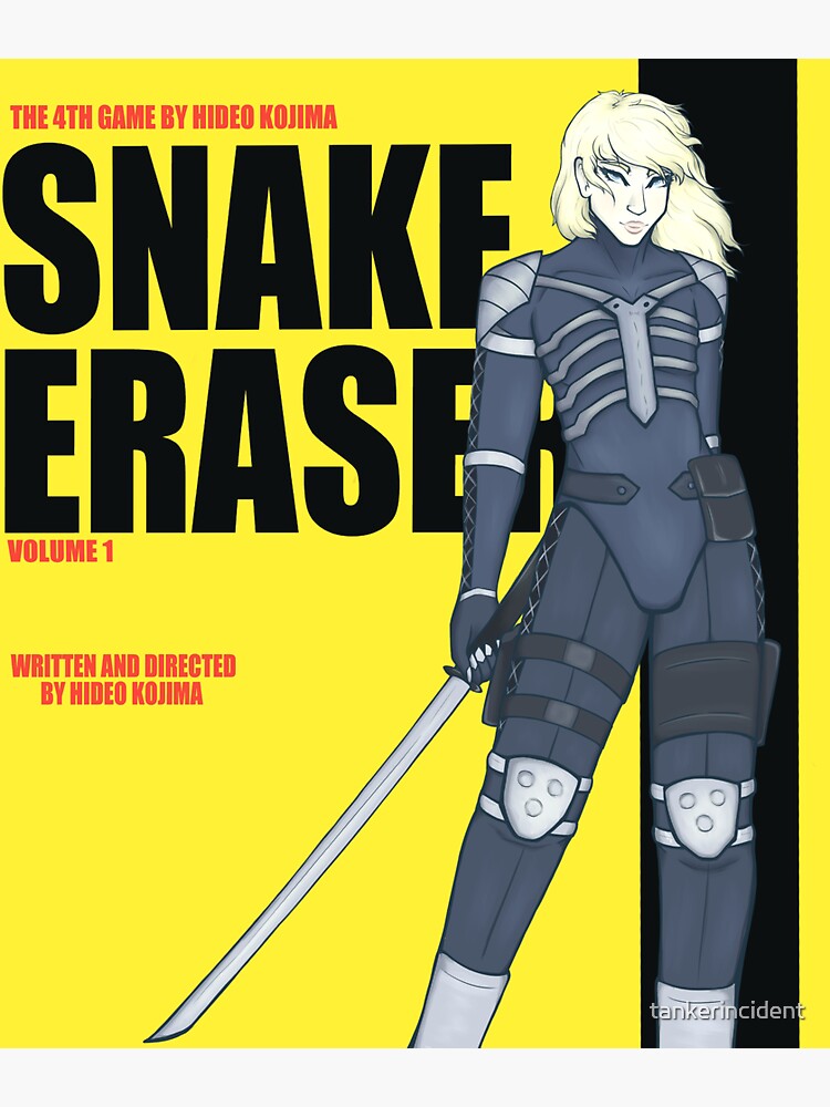 "raiden destroys big boss epic style" Sticker by tankerincident | Redbubble