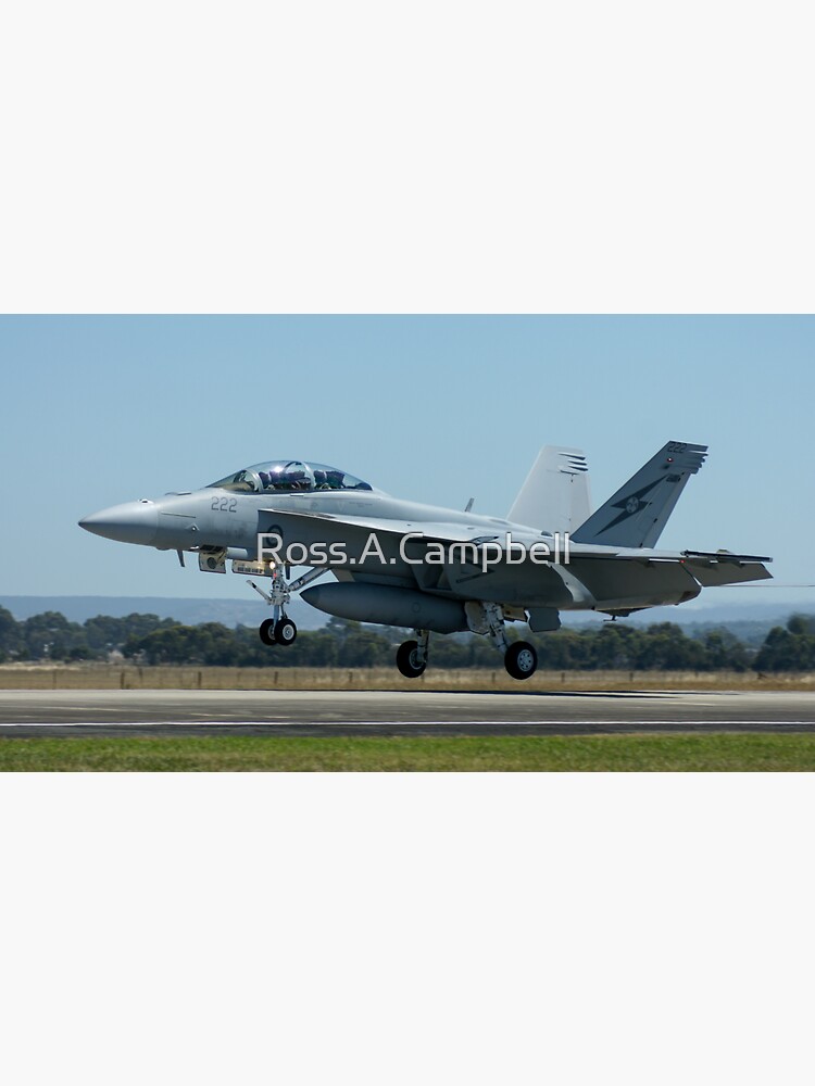 "FA-18 Hornet" Sticker by rossacampbell | Redbubble