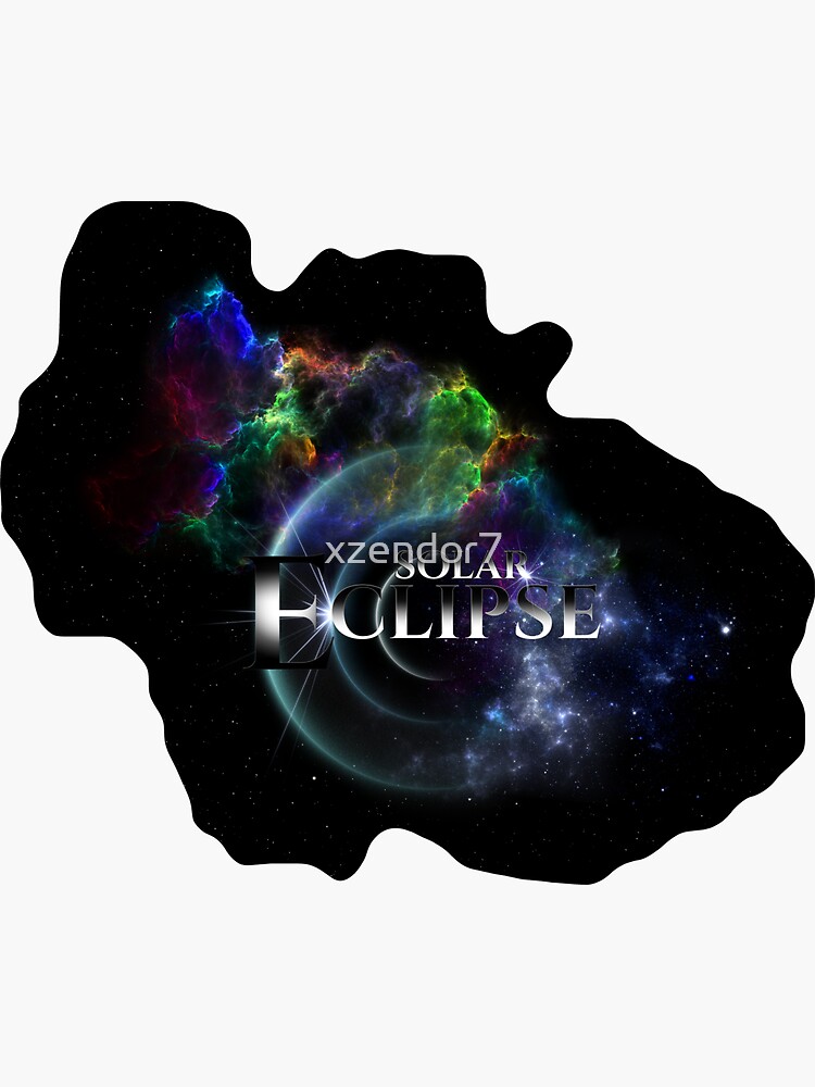 "Solar Eclipse Fractal Design Computer Generated Stellar Art by ...