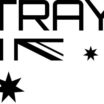 "Australian flag ( straya )" Sticker for Sale by thegoodzhut | Redbubble