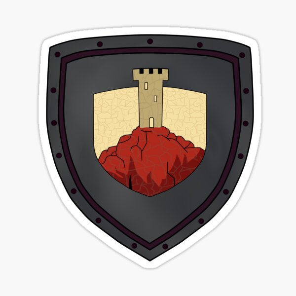 "Dragon Age: Origins - Eamon's Shield" Sticker for Sale by angrykoala8 ...