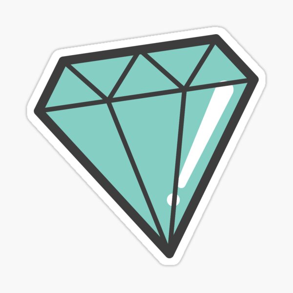 "Diamond" Sticker by vanessavolk | Redbubble