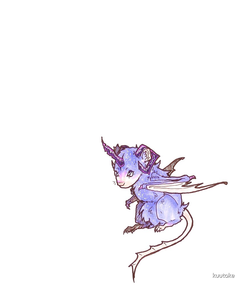 "Dragon + Mouse" by kuutoke | Redbubble