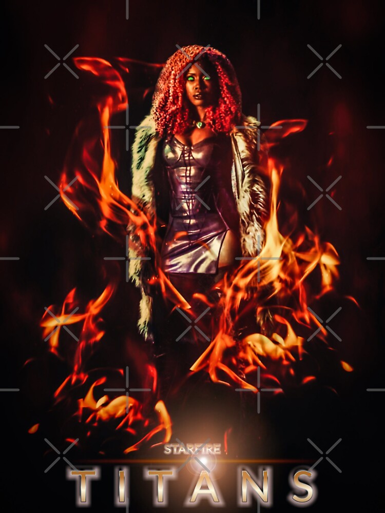 "Starfire" Sticker by Sarah9531 | Redbubble