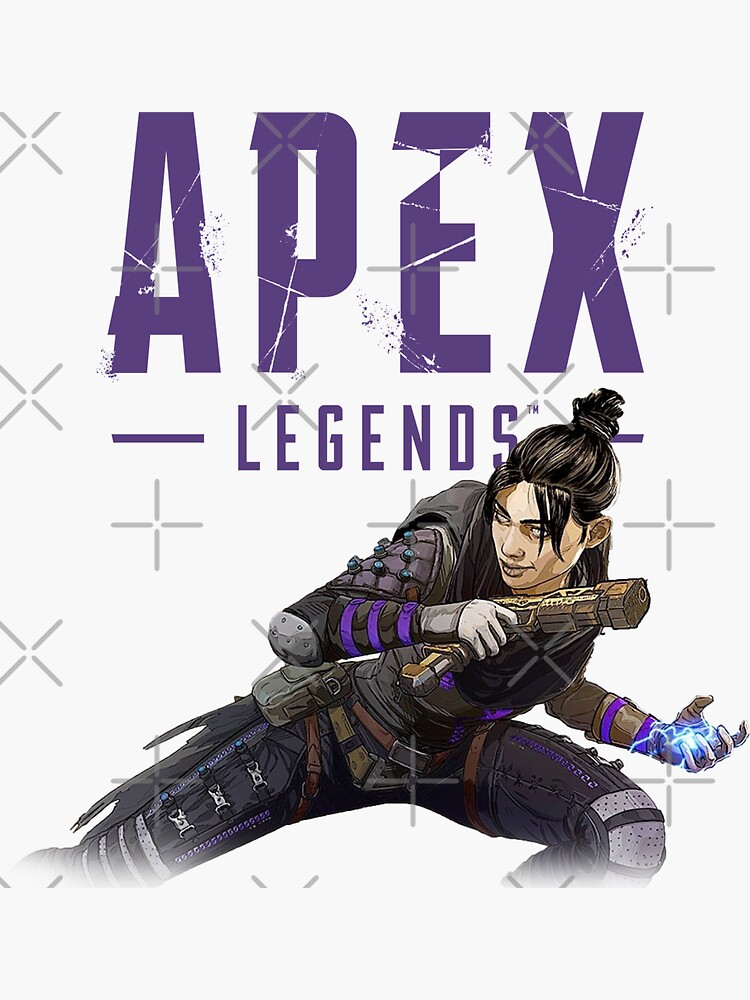 "Apex Legends Wraith" Sticker for Sale by Aloudys | Redbubble