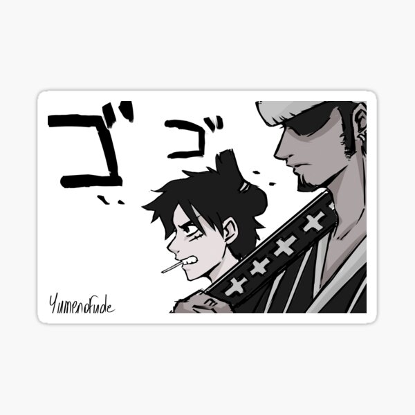 "Wano arc" Sticker by Yumenofude | Redbubble