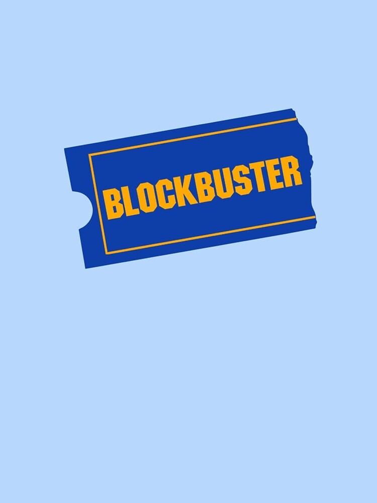 "Blockbuster Video Logo" iPhone Case for Sale by Art-Vand3lay | Redbubble