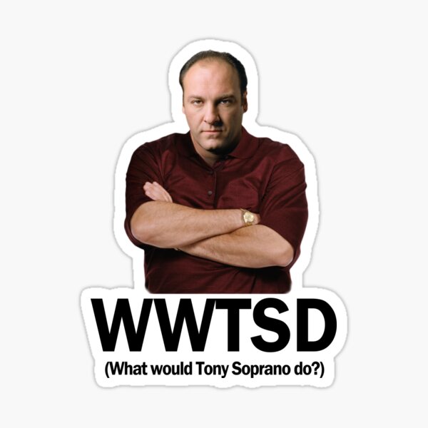 "WWTSD" Sticker for Sale by mauricioah | Redbubble