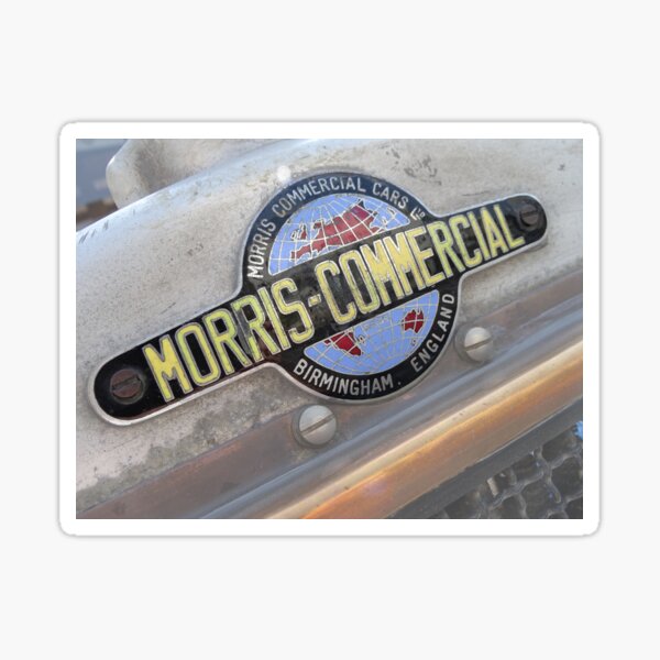 "Morris Commercial Badge" Sticker for Sale by Stacey123Vivian | Redbubble