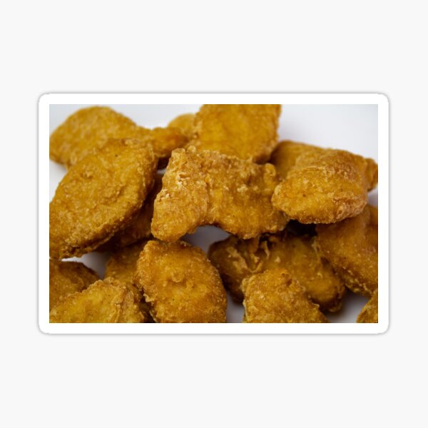 "Chicken nuggets" Sticker for Sale by ValueEveryThing | Redbubble