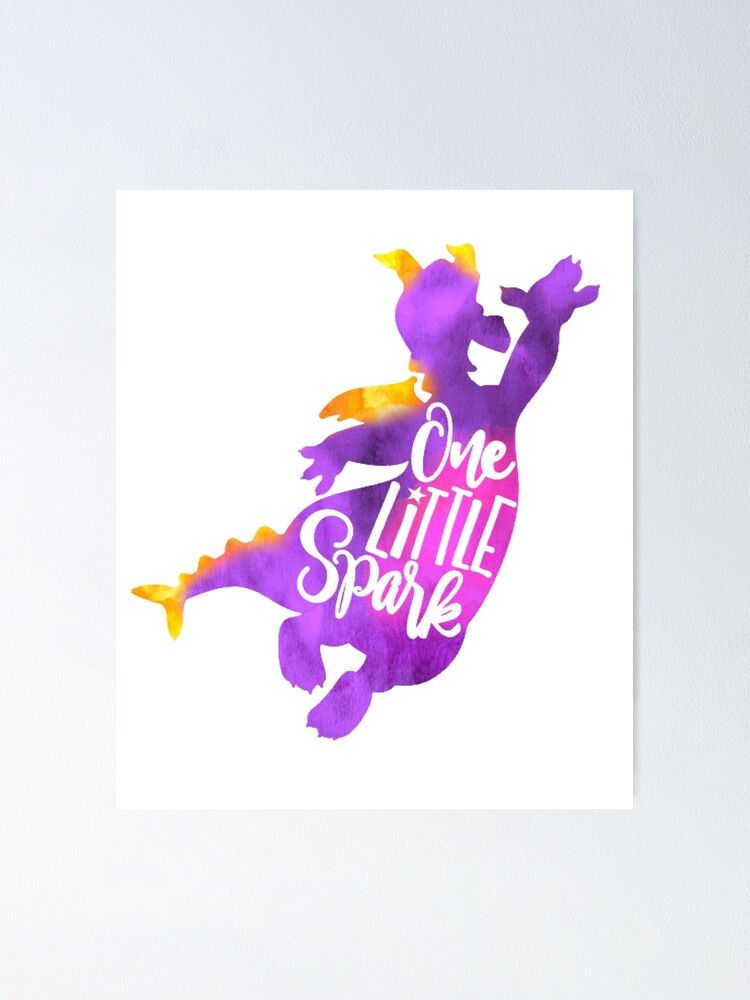 "Figment One Litte Spark" Poster for Sale by Tori Flores | Redbubble