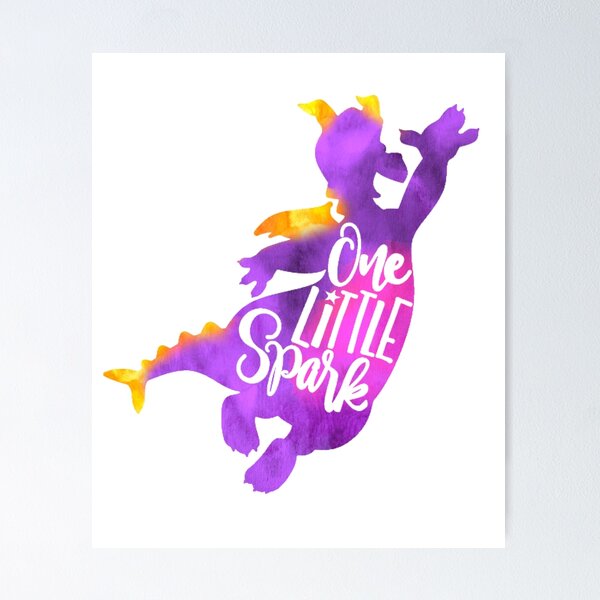 "Figment One Litte Spark" Poster for Sale by Tori Flores | Redbubble